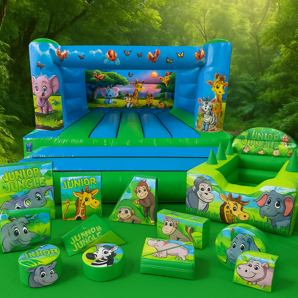 Jungle Soft play and Jungle Air juggler Ball Pool