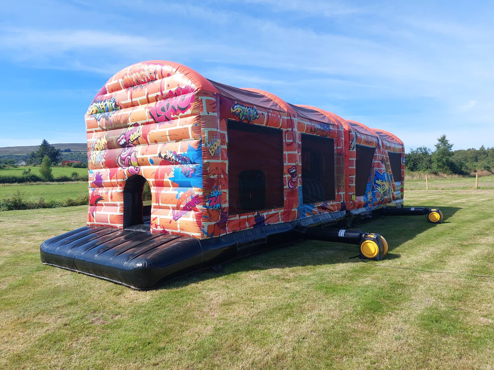 Graffiti Obstacle - Hire in cavan