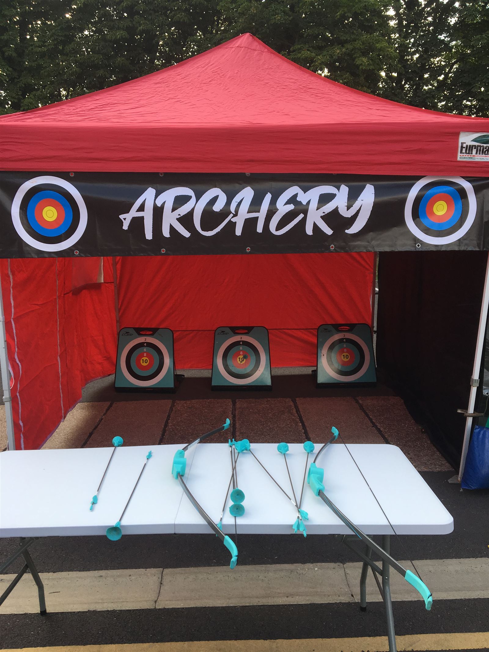 Archery stall - Bouncy Castle Hire in Bristol, Weston Super Mare ...
