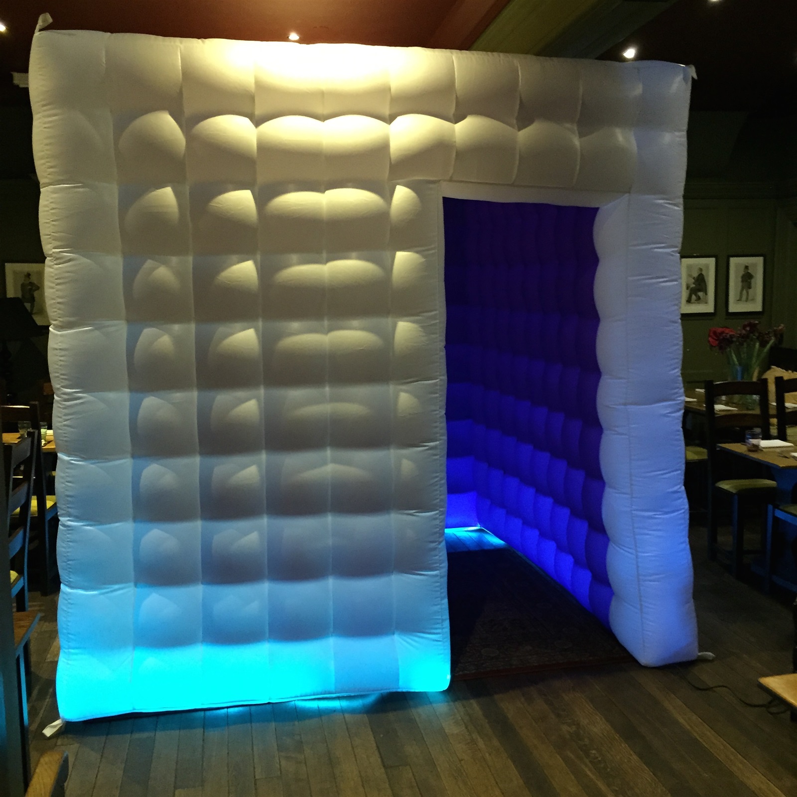 Inflatable Photo Booth - Bouncy Castle Hire, Fairground Attractions and ...