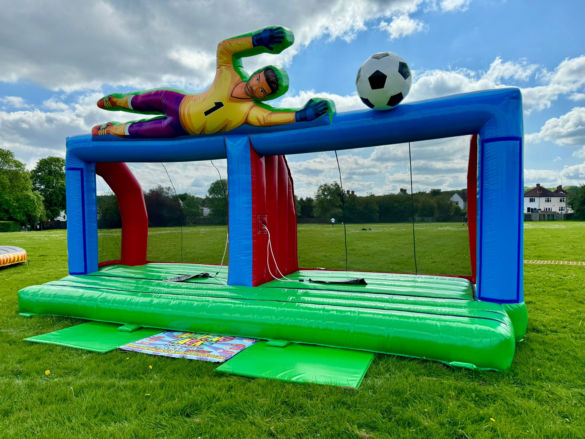 3D Football Bungee - Bouncy Castle Hire in Bromley Croydon South East ...