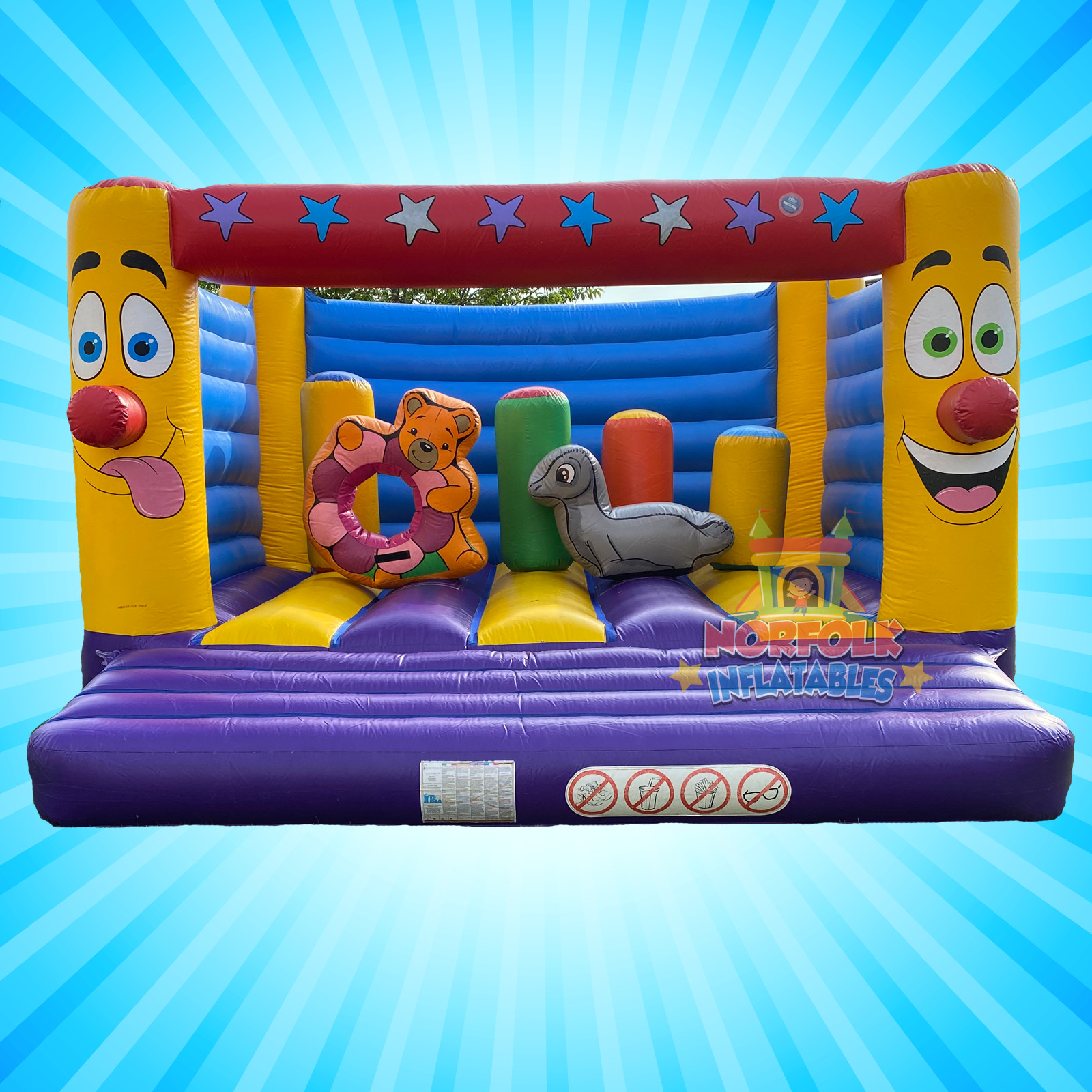 Adult Activity Castle - Bouncy Castle Hire in Norwich | Norfolk Inflatables