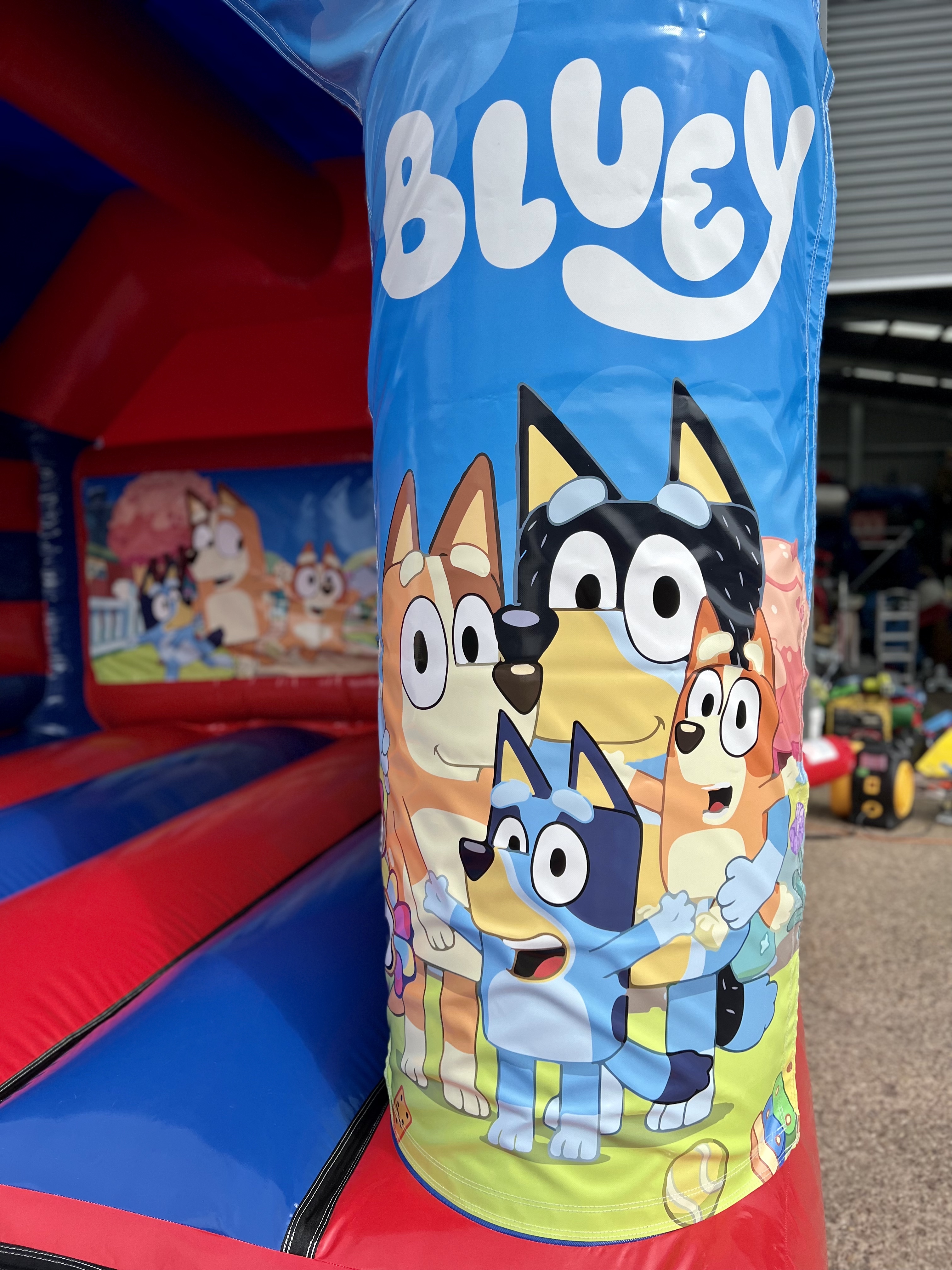 Bluey Bouncy Castle