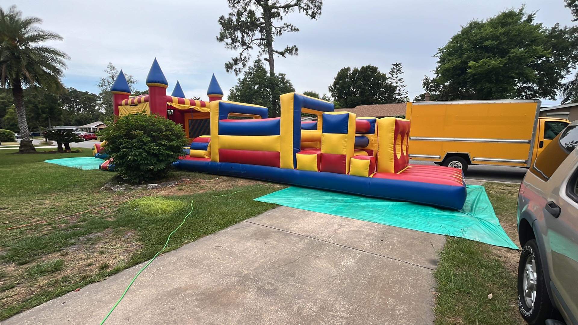 Ultimate Obstacle Course Combo 61' - Party Rentals in North Central ...