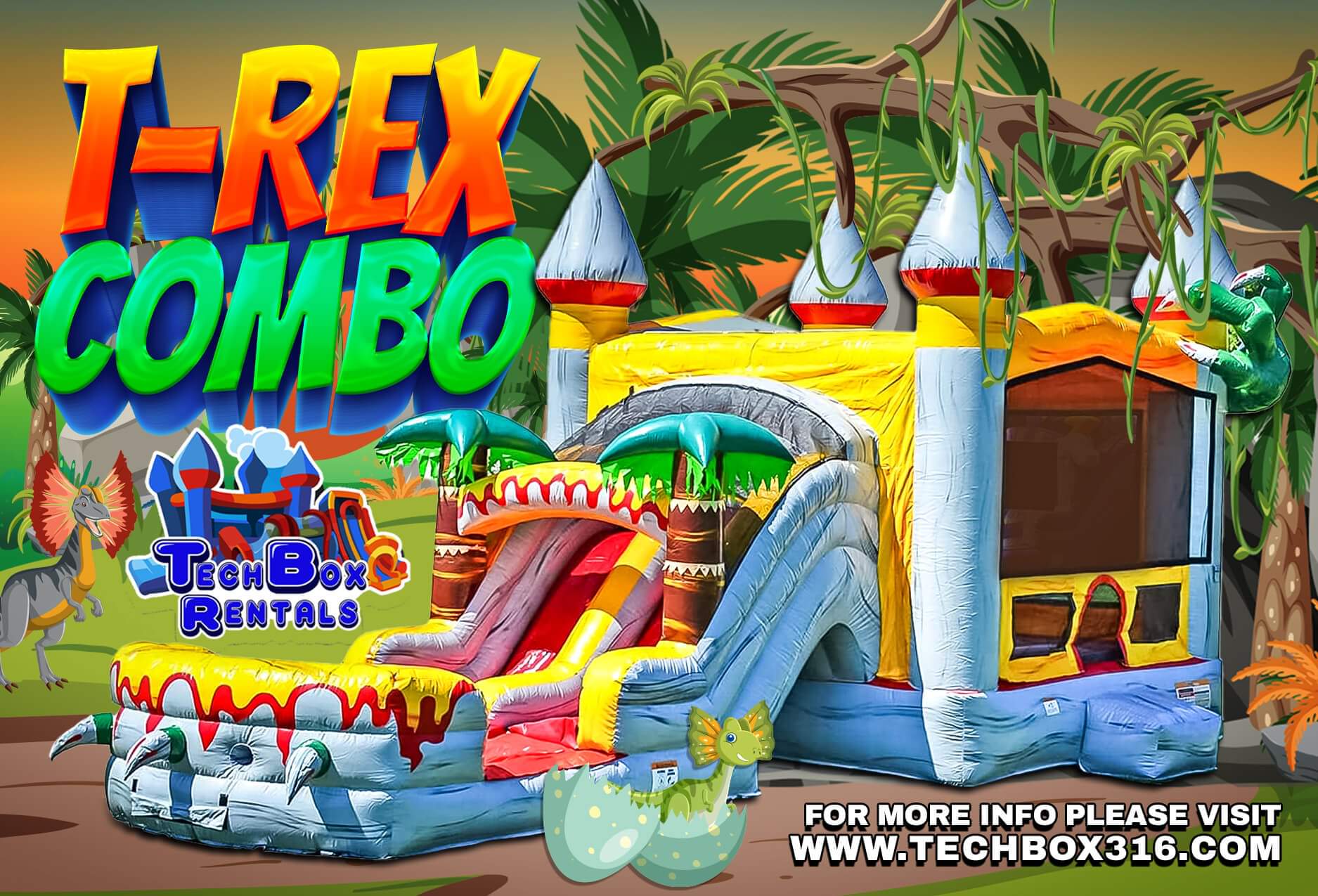 The T-REX Combo - Hire in Kansas | Techbox Rentals