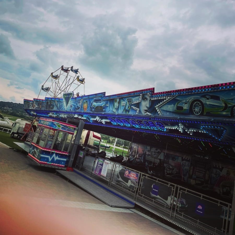 Modern Dodgems Track | Funfair Ride Hire | UK-Wide