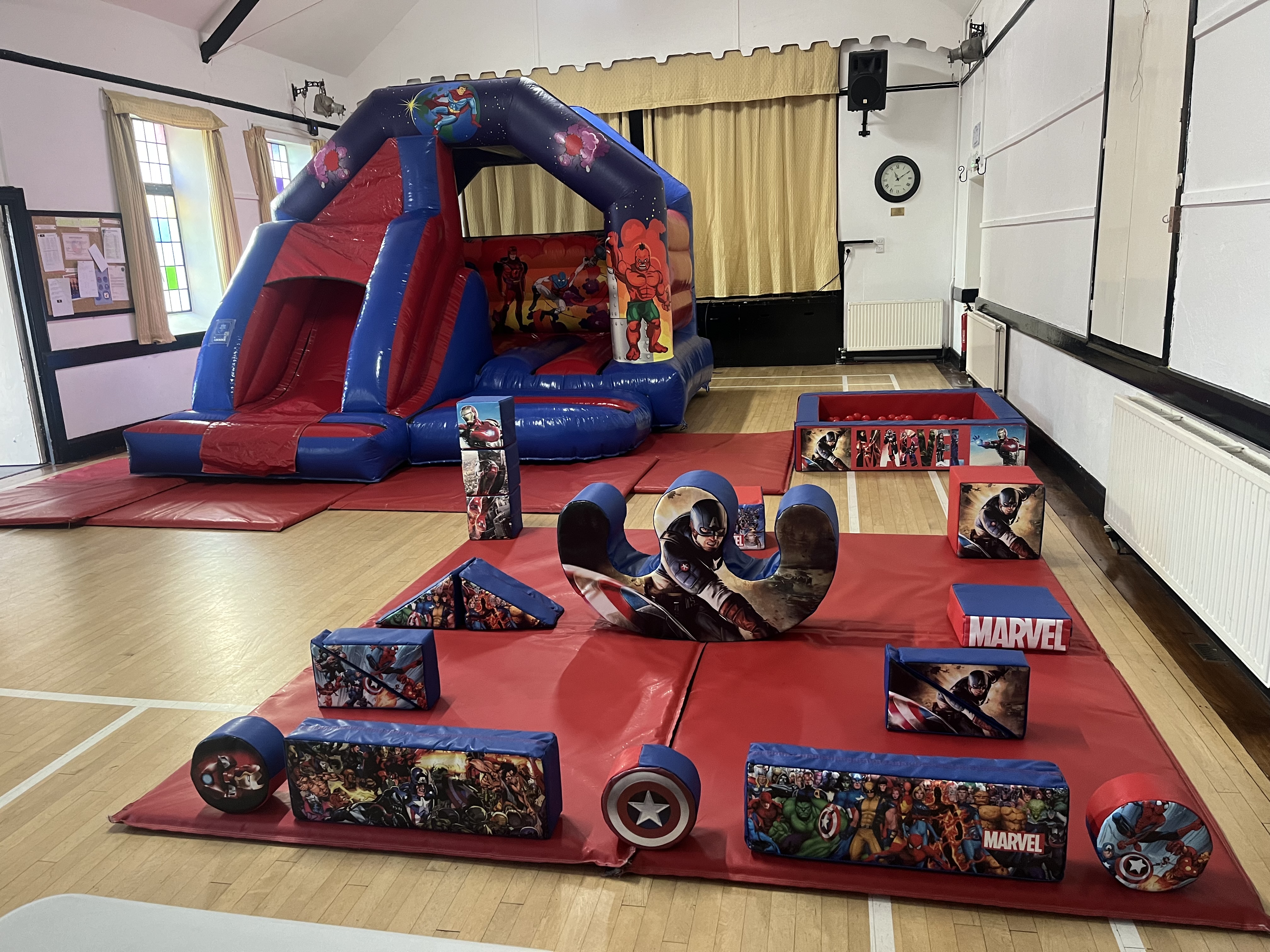 Superhero Packages - Bouncy Castle Hire in Devon | Mr Bounce Bouncy Castles
