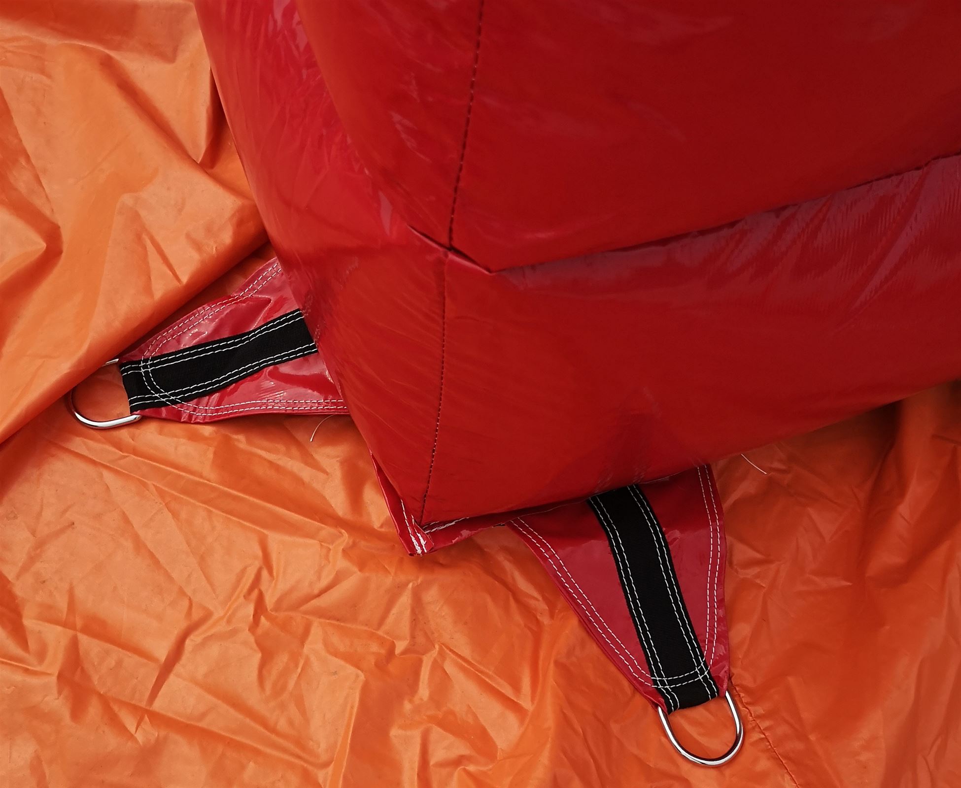 BBOL-116 - 15x15x6.5ft - Playpark - (Red & Light Blue Hero) - Bouncy ...