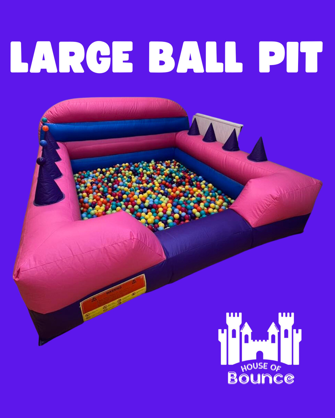 Large Ballpit - Hire in Stirling | House of bounce