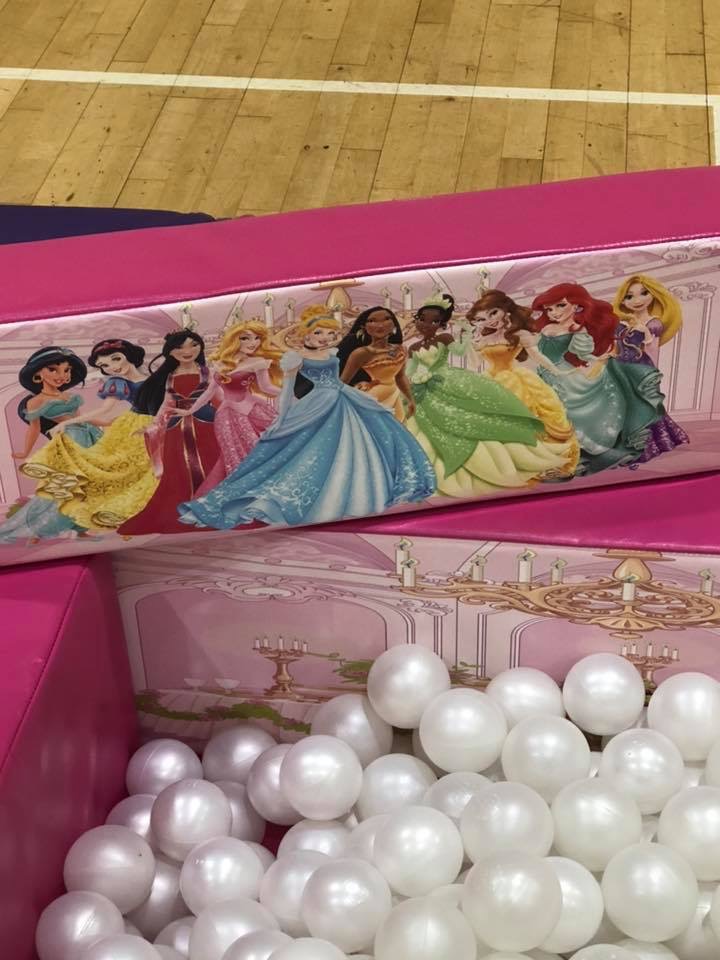 Disney Princess Soft Play Shapes & Ball Pit - Bouncy Castle Hire in ...