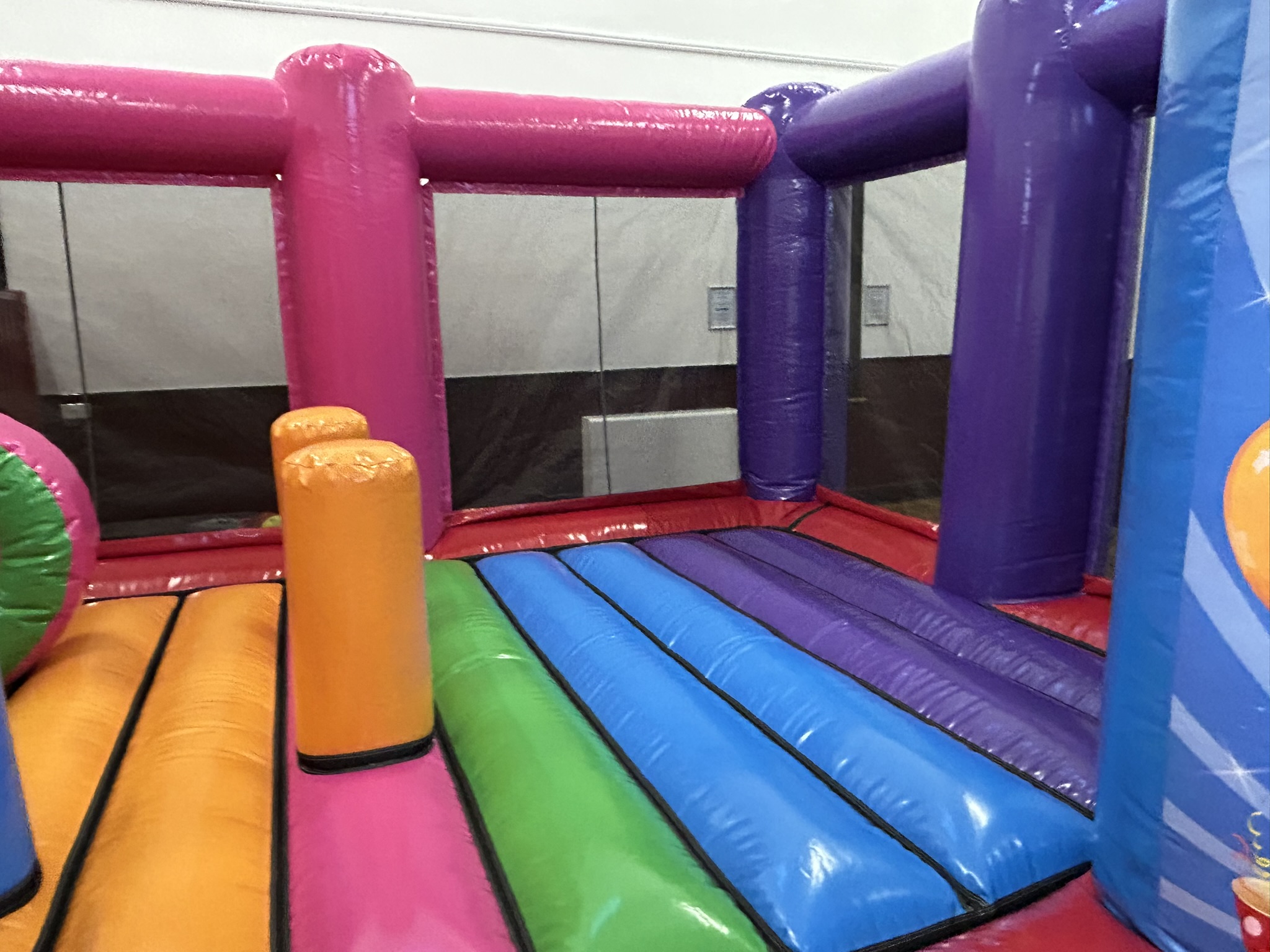 Low Height slide bouncy castle hire
