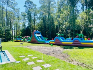 Obstacle Courses - Rent in Florida | Seminole Slides and Such