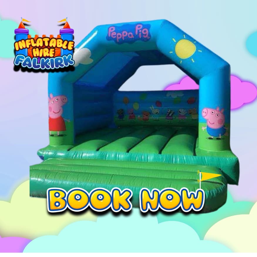 Peppa Pig Castle - Inflatable Hire in Falkirk | Inflatable Hire Falkirk