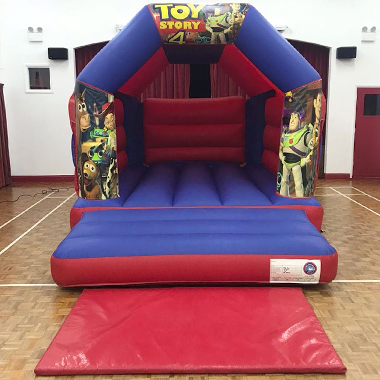 Toy Story Blue + Red Bouncy Castle - Inflatable, Bouncy Castle ...