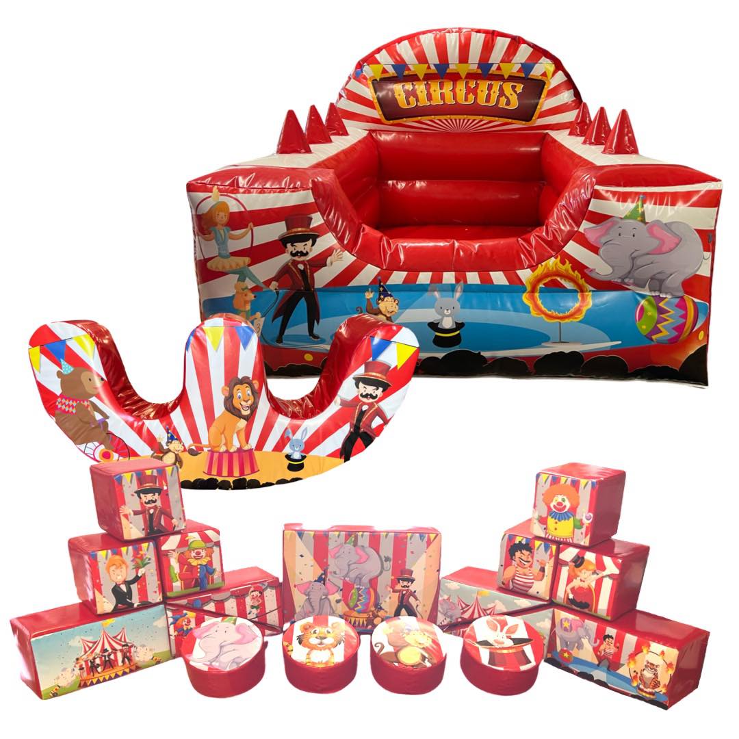 Circus theme soft play with ball piit - Hire in north east of east ...