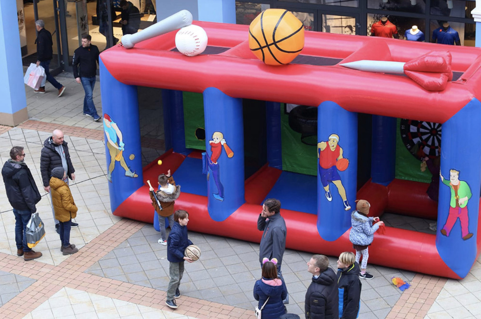 3 In 1 Spots Game Inflatable Hire | JM Entertainment