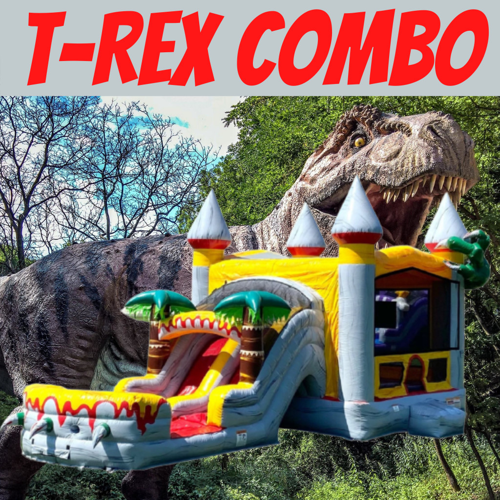 T-Rex Combo - Inflatable Party Rentals & Concessions in Belton, Temple ...