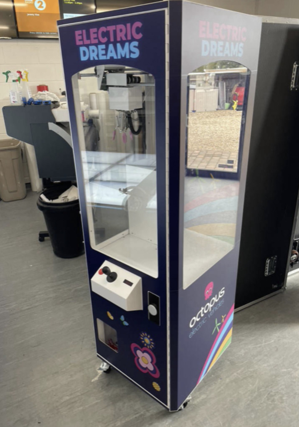 Prize Crane Claw Machine Hire - Hire in Nationwide | SKETCH BOT EVENTS HIRE