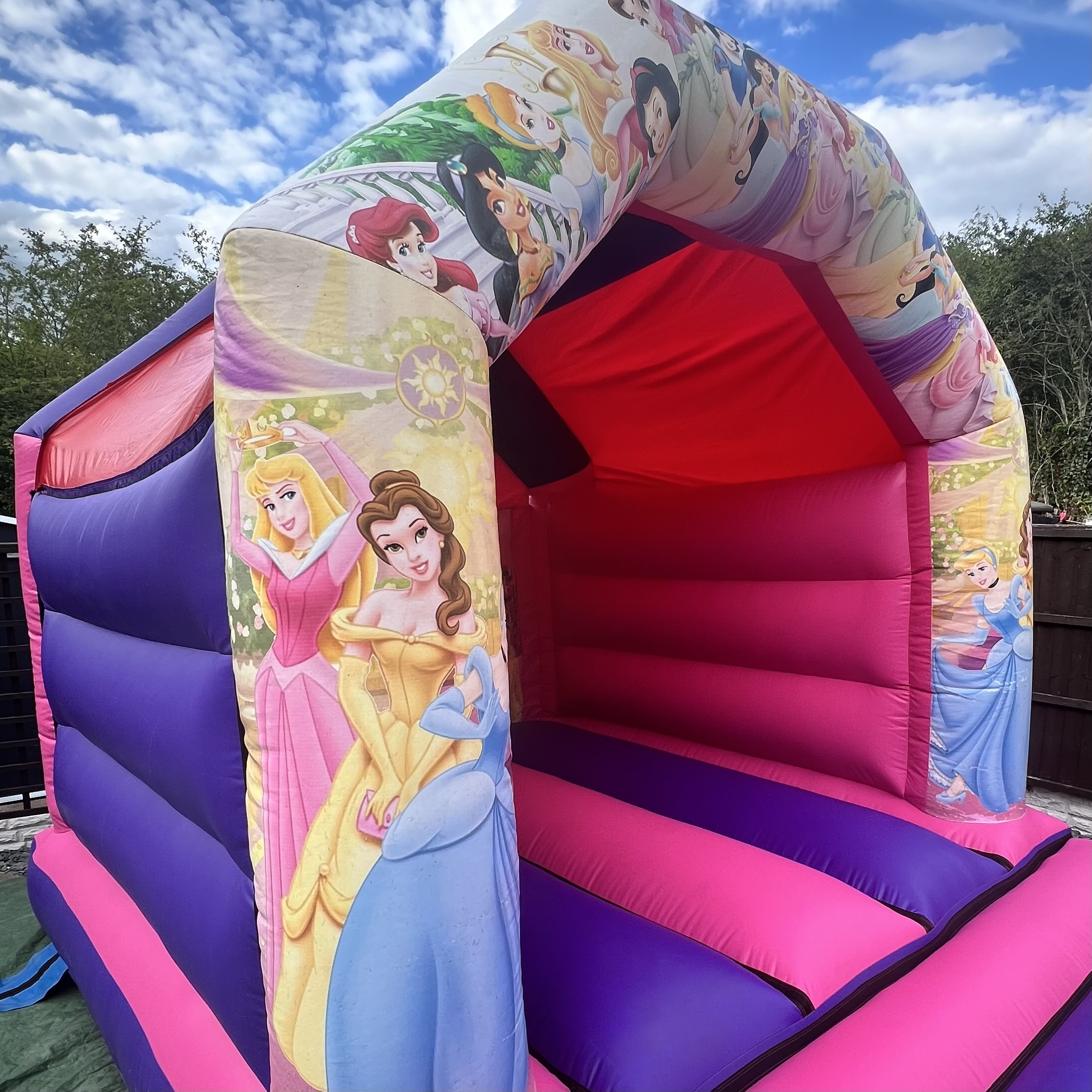 Princess Bouncy Castle 15 X 11 x 10 - Hire in nottinghamshire ...