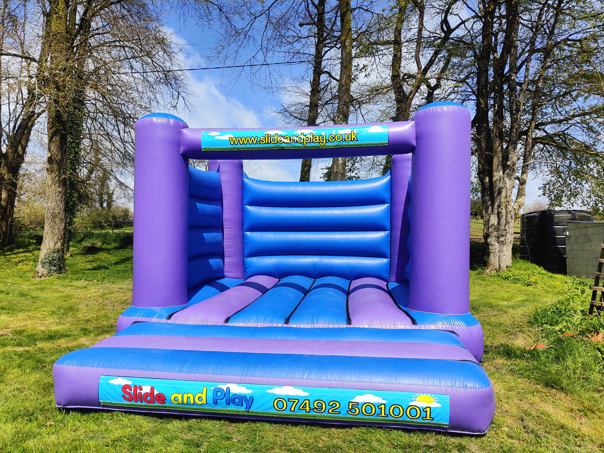 Adult H-Frame Castle - Bouncy Castle Hire in North Devon | Slide and Play