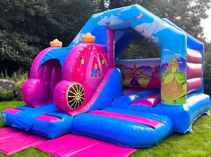 Princess 3D Front Slide Castle - Hire in Aylesbury | BONKERZzz Bouncy ...