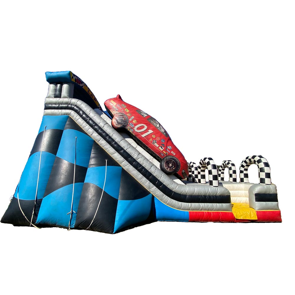 Dual Lane 26ft Victory Lane Slide | CC's Inflatables and Event Rentals