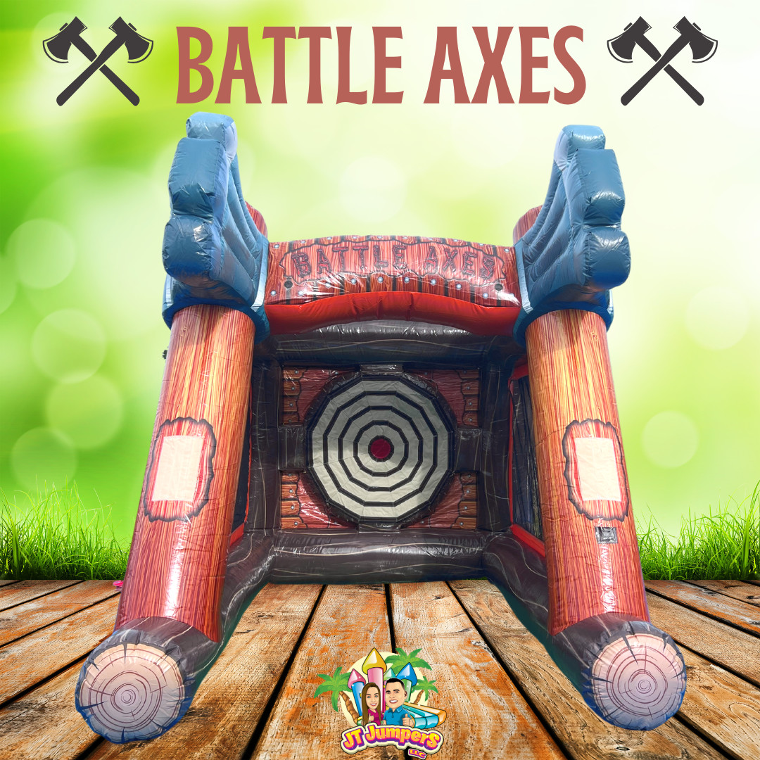 Battle Axes (Axe Throwing) - Bounce House Hire in FL | JT Jumpers, LLC