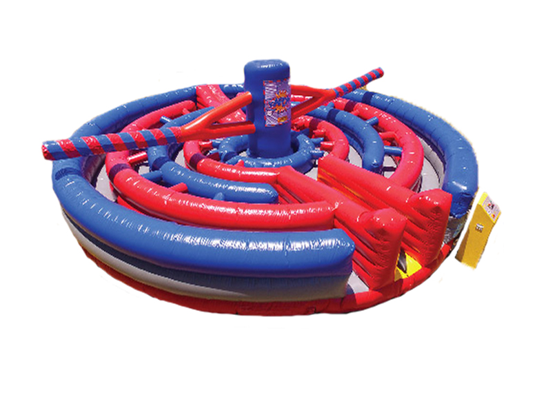 Kapow Interactive Obstacle Course rental Sacramento - A&E Air Jumpers