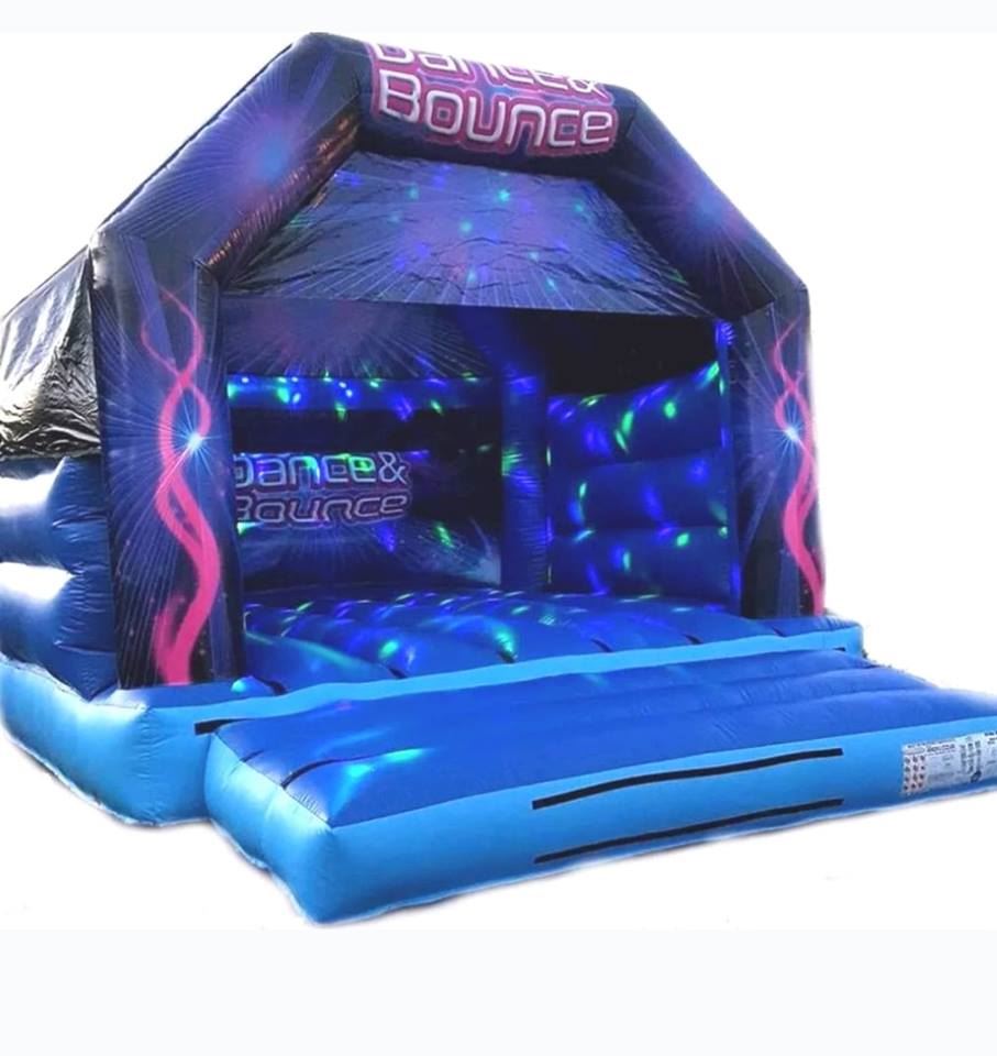 Adults Disco Castle - Bouncy Castle Hire in Solihull | Solihull Inflatables