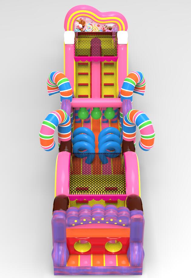 Candy Land Obstacle Course - Hire in florida | Tycoon Party Rental