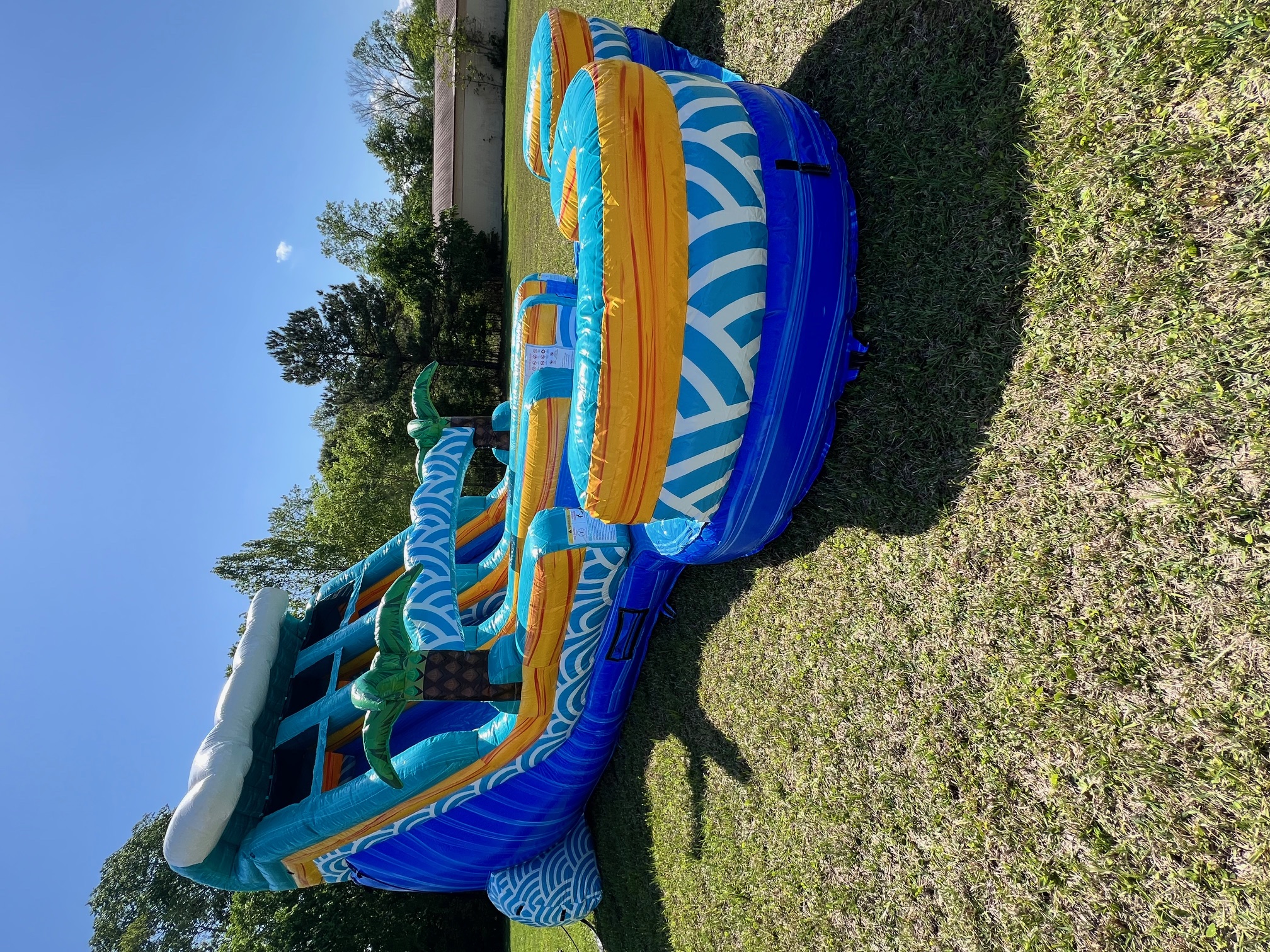 20ft Akua Falls Double Lane Water Slide - Rentals in Jesup, Baxley ...