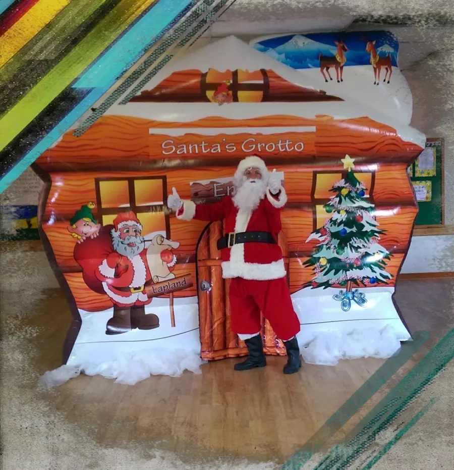 Christmas Inflatables for Hire | Santa's Grotto, Snowglobe & More