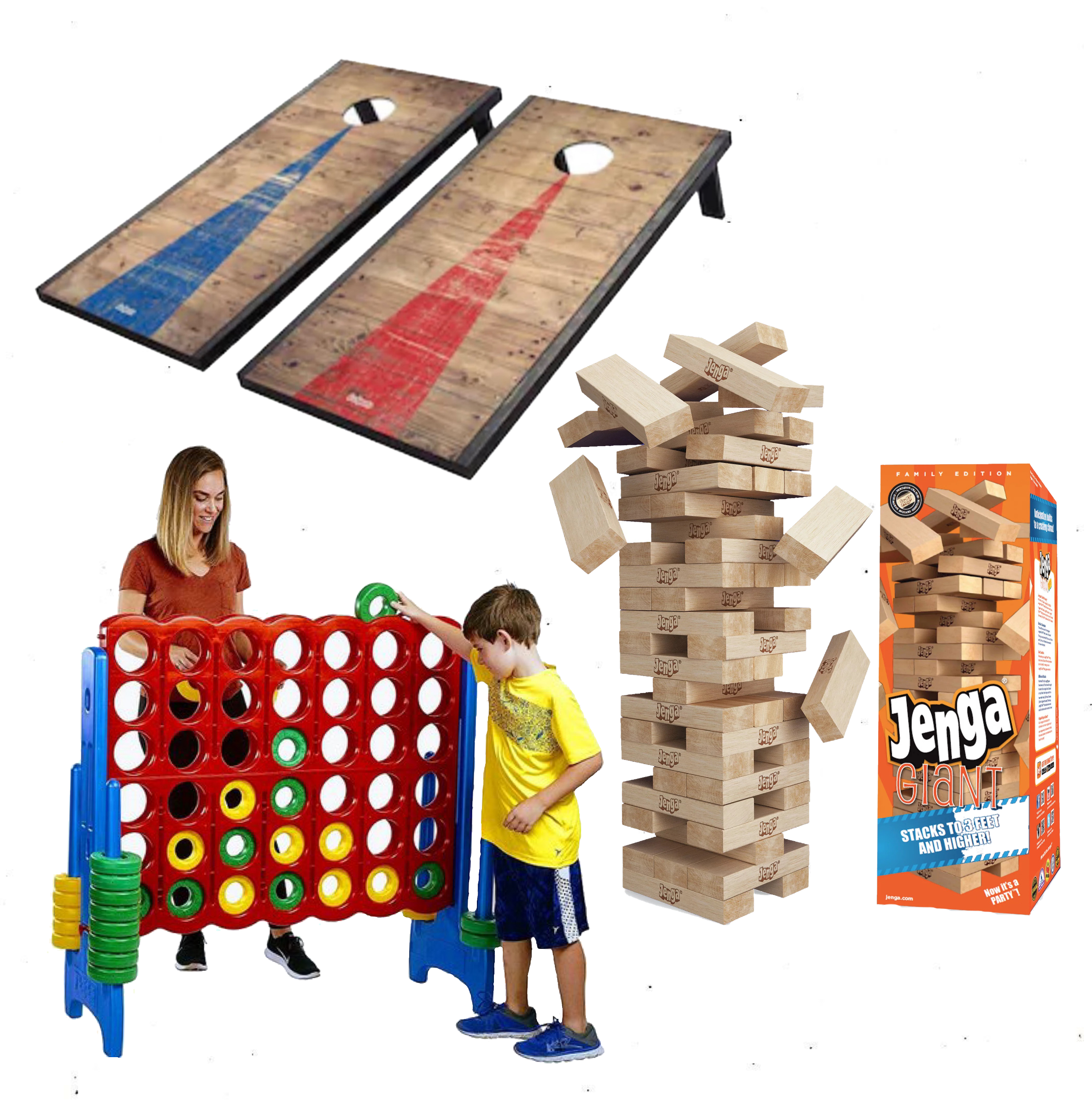 1 BOUNCE HOUSE + 4 6"FT TABLES 30 CHAIRS + 1 YARD GAME - Rentals in ca ...