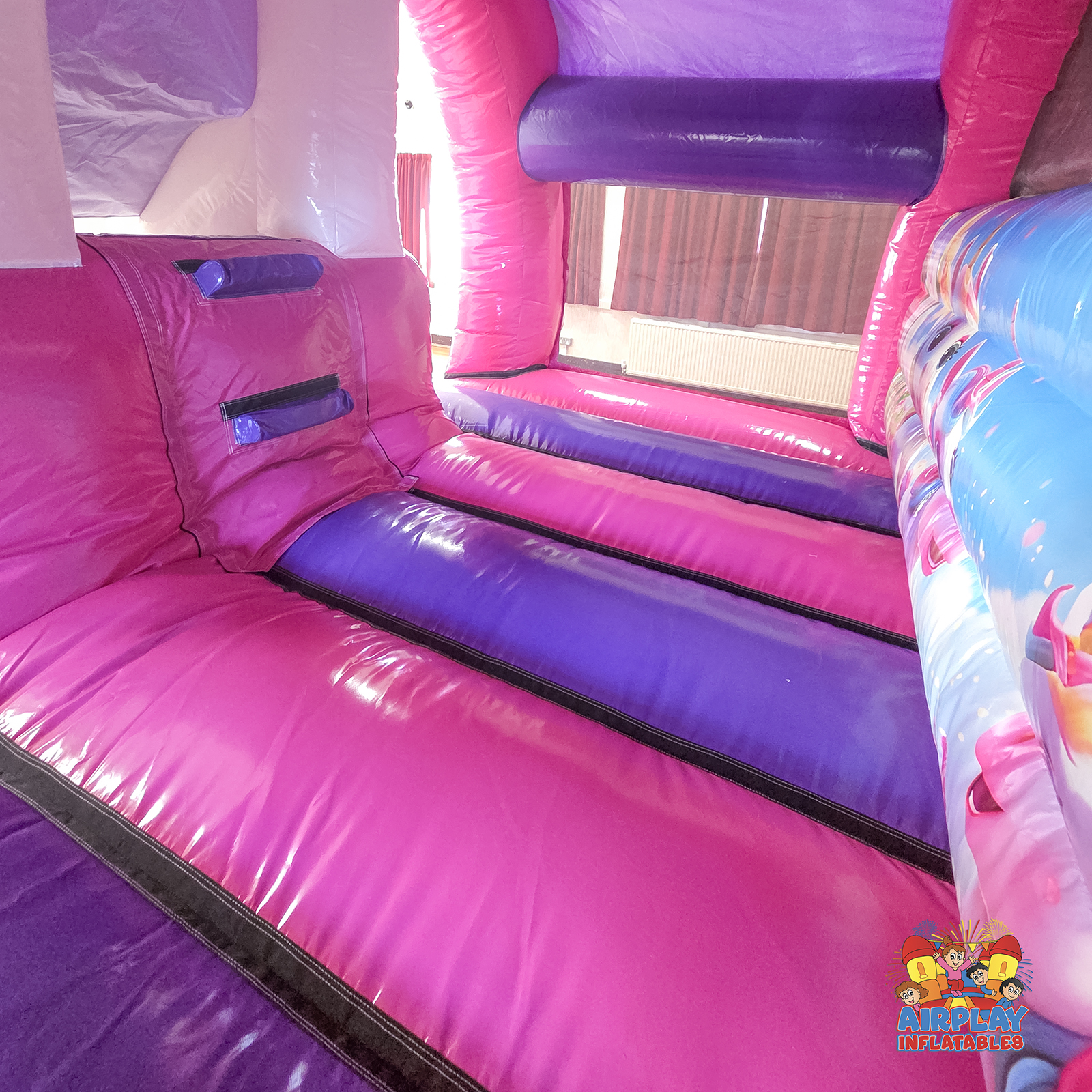 3d Unicorn Bouncy Castle Combo 16x14ft - Bouncy Castle & Soft Play Hire ...