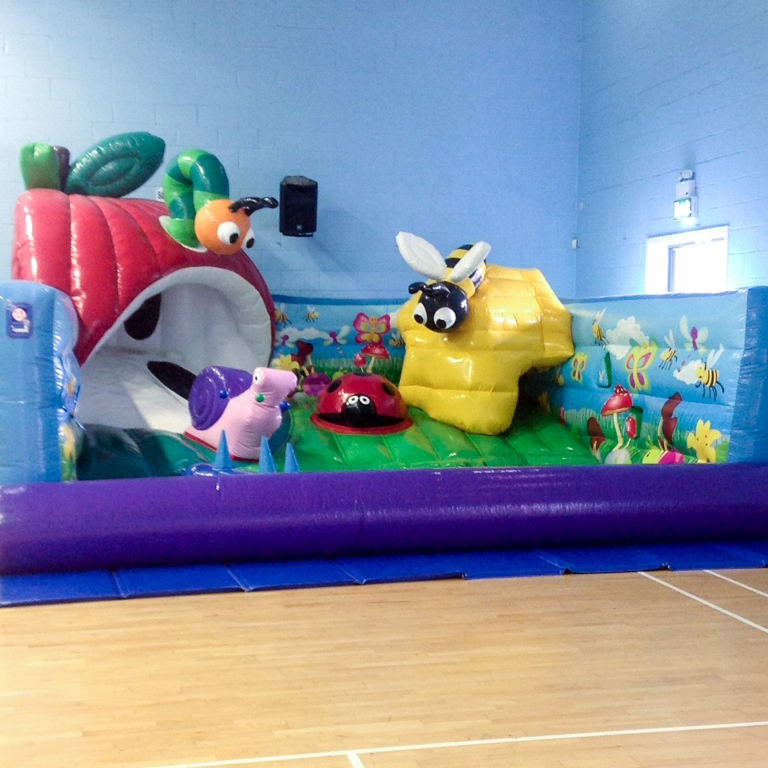 Big Bouncy Bug Bed - Bouncy Castle Hire in Chichester & West Sussex ...