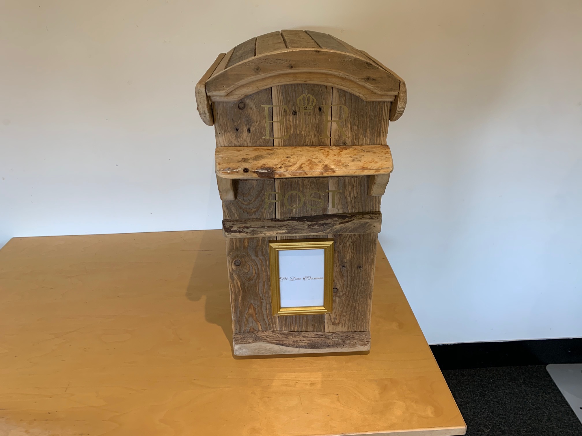 Rustic Post Box - Event Entertainment in London | We Love Occasions