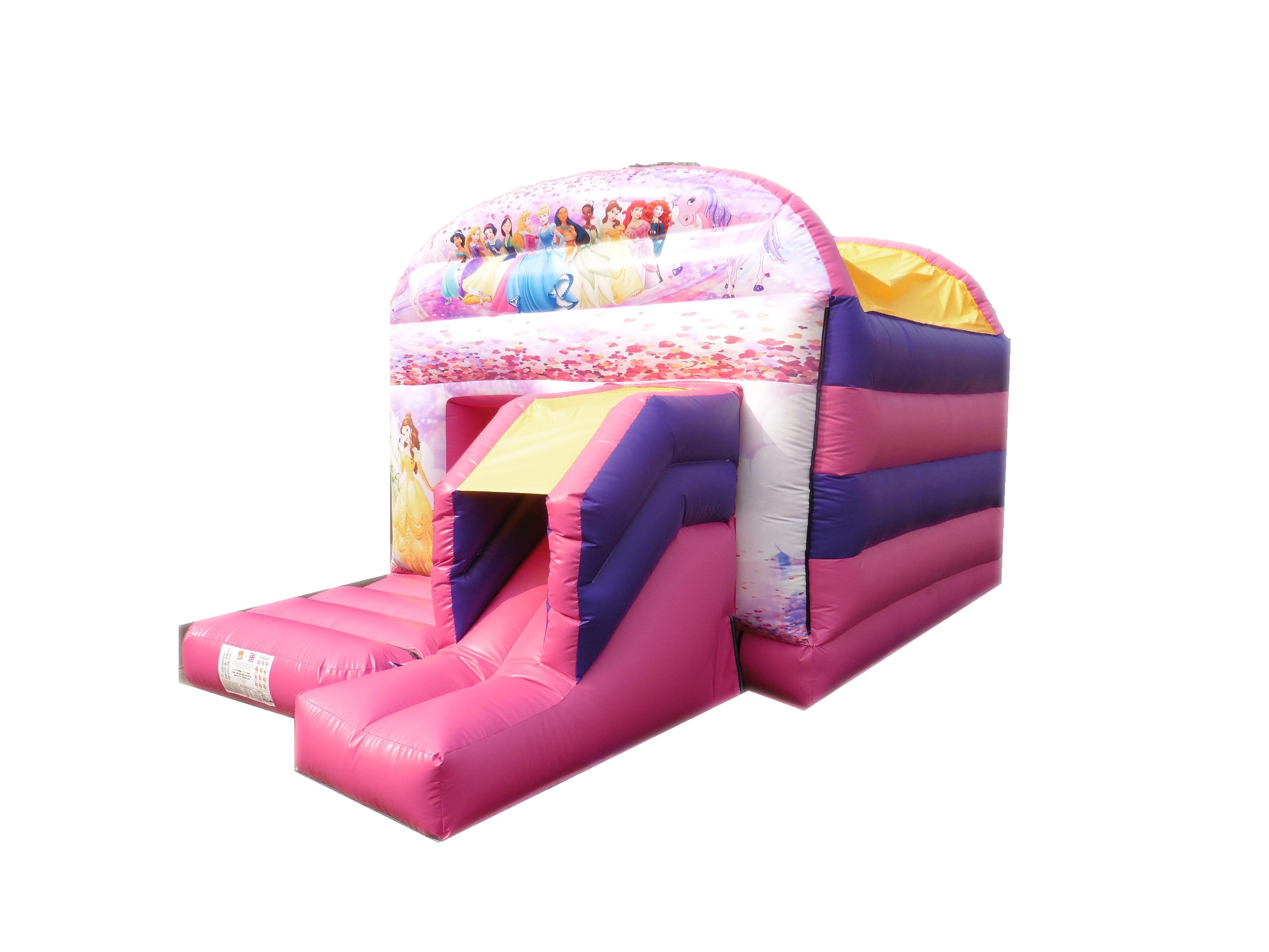 Magical Disney Princess Slide Bouncy Castle - Hire in Ware, Hoddesdon ...