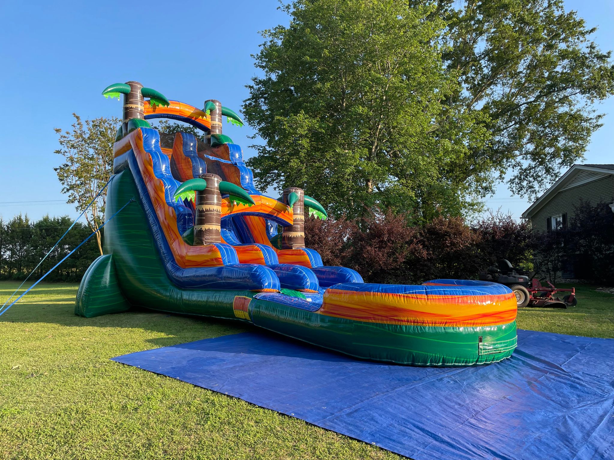 19 FT Tropical Waterslide (CWS19-T) - Inflatables Sales in USA ... 19 FT Tropical Waterslide (CWS19-T) - Inflatables Sales in USA ...