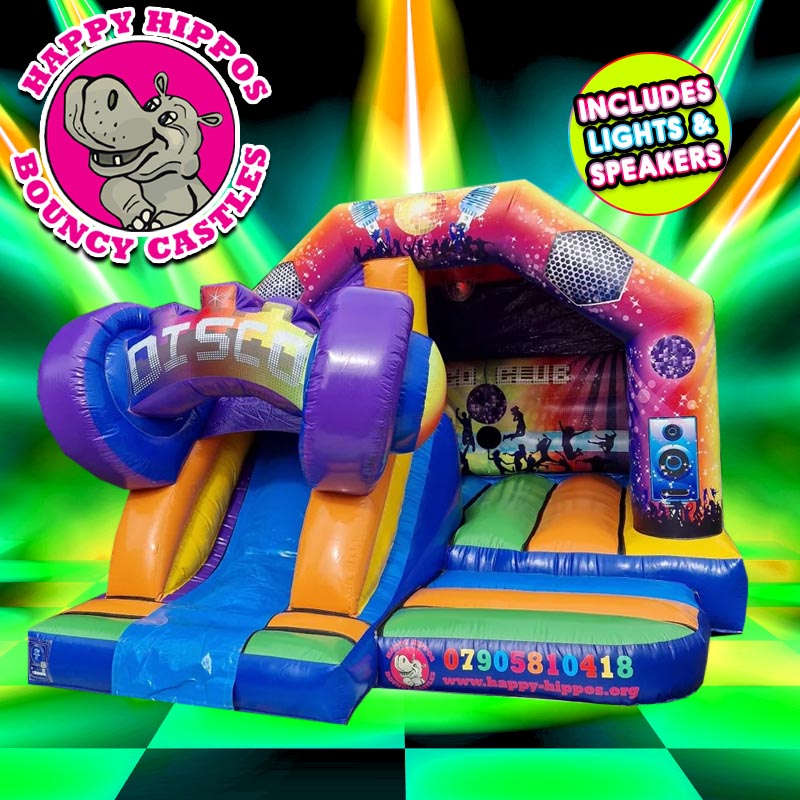 Bouncy Castles with Slide - Bouncy Castle Hire in London | Happy Hippos ...