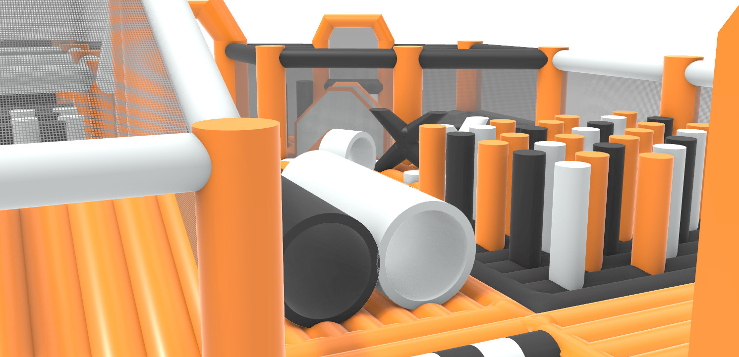 350 Sqm Inflatable Air Park - Inflatable Manufacturer in The UK ...