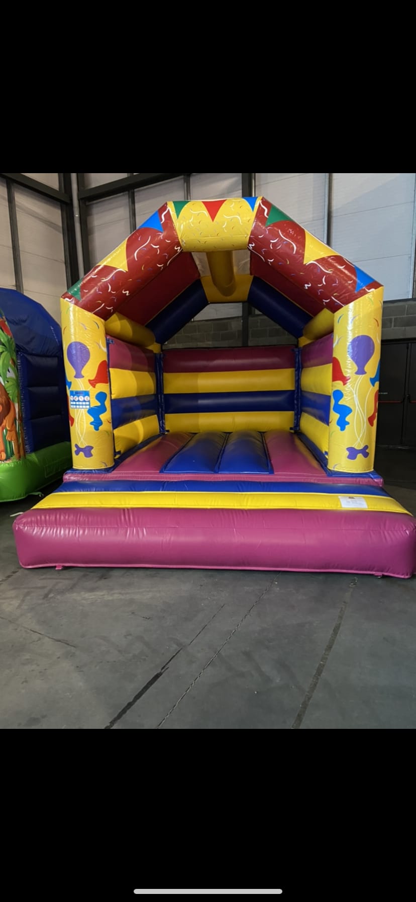 15ft x 11ft Multi Coloured Castle - Hire in Kilcullen | Kilcullen ...