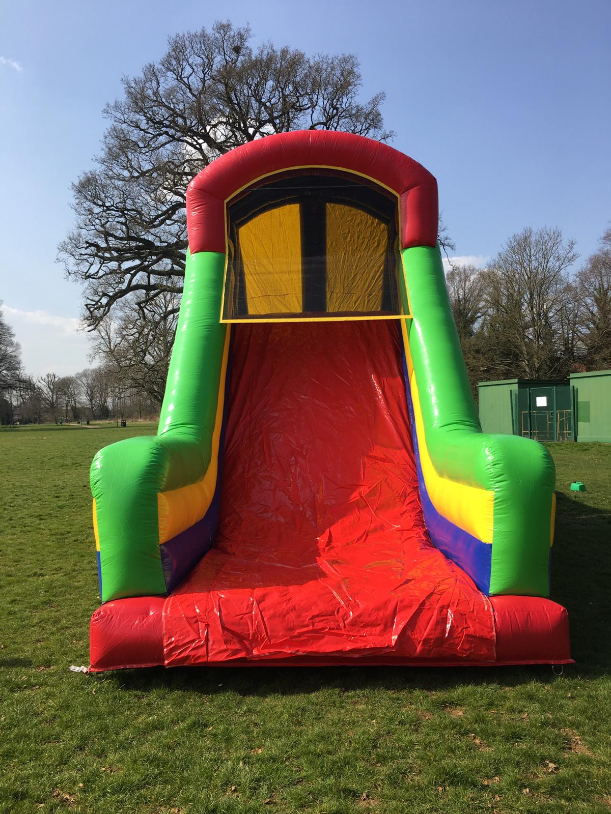 Multi Coloured 2 piece Inflatable Obstacle Course - Inflatable, Bouncy ...