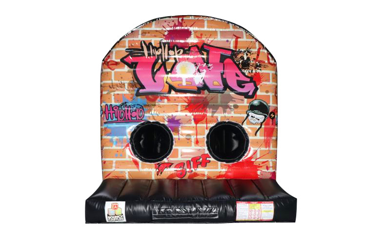 Graffiti Street Obstacle Course - Hire in Co Westmeath | ABC Bouncy Castles