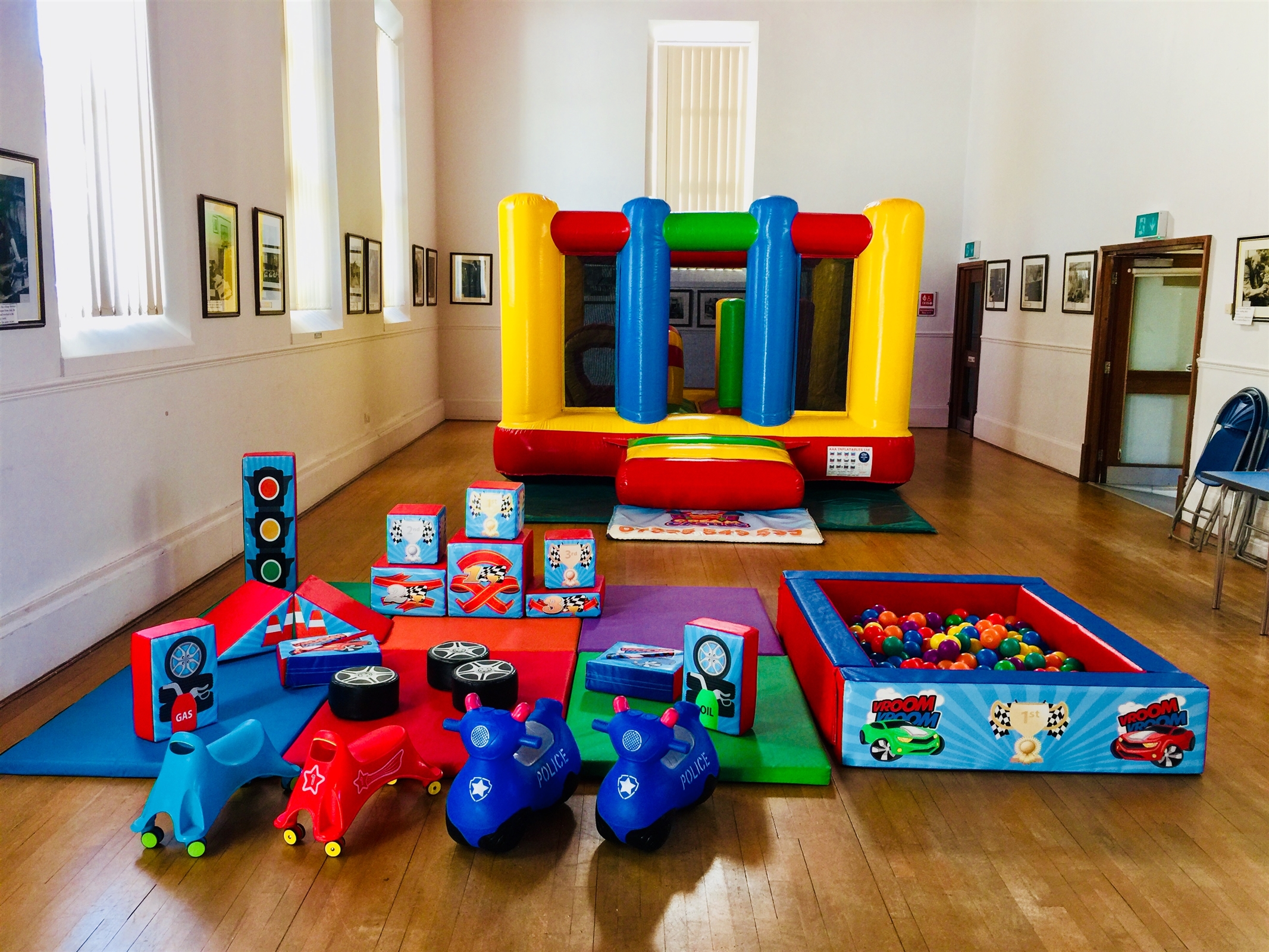 Soft play & bouncy castle hire Rotherham, Sheffield
