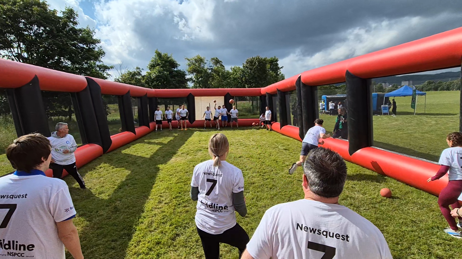 Dodgeball Arena - Hire in UK | Simply The Best Events