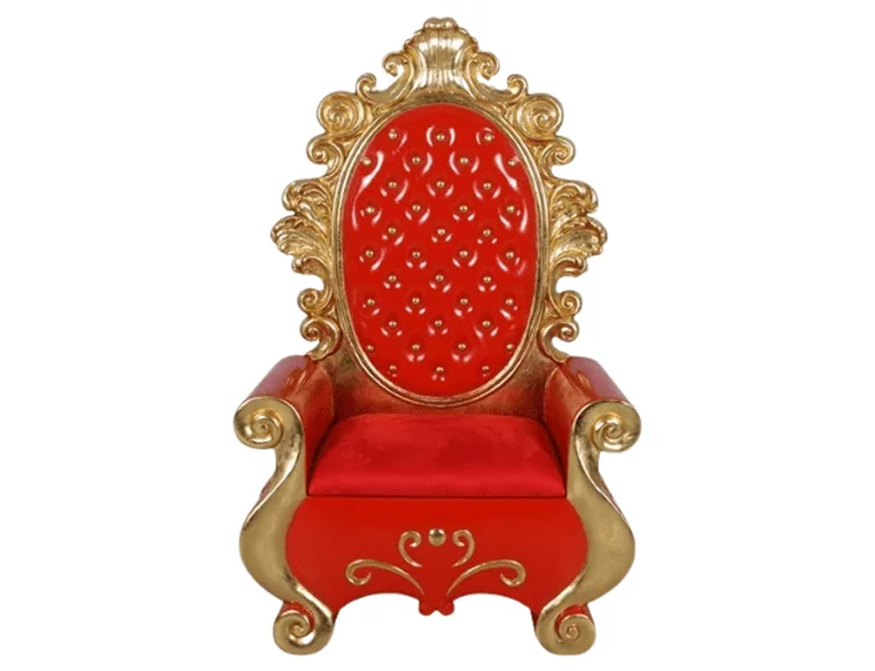 Santa Throne prop hire - UK entertainment