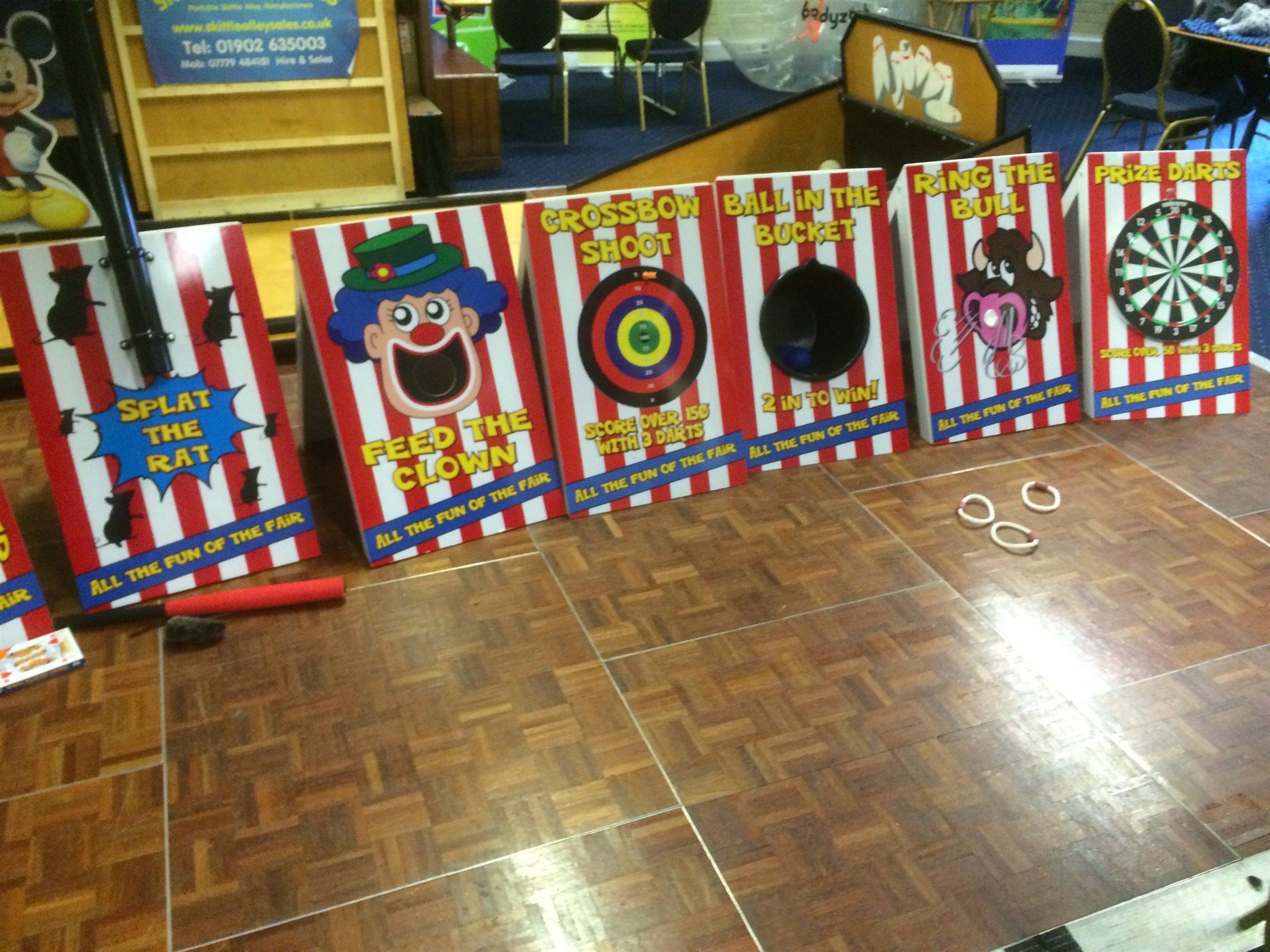 Circus Side stall games - Bouncy Castles in West Midlands, Cannock ...