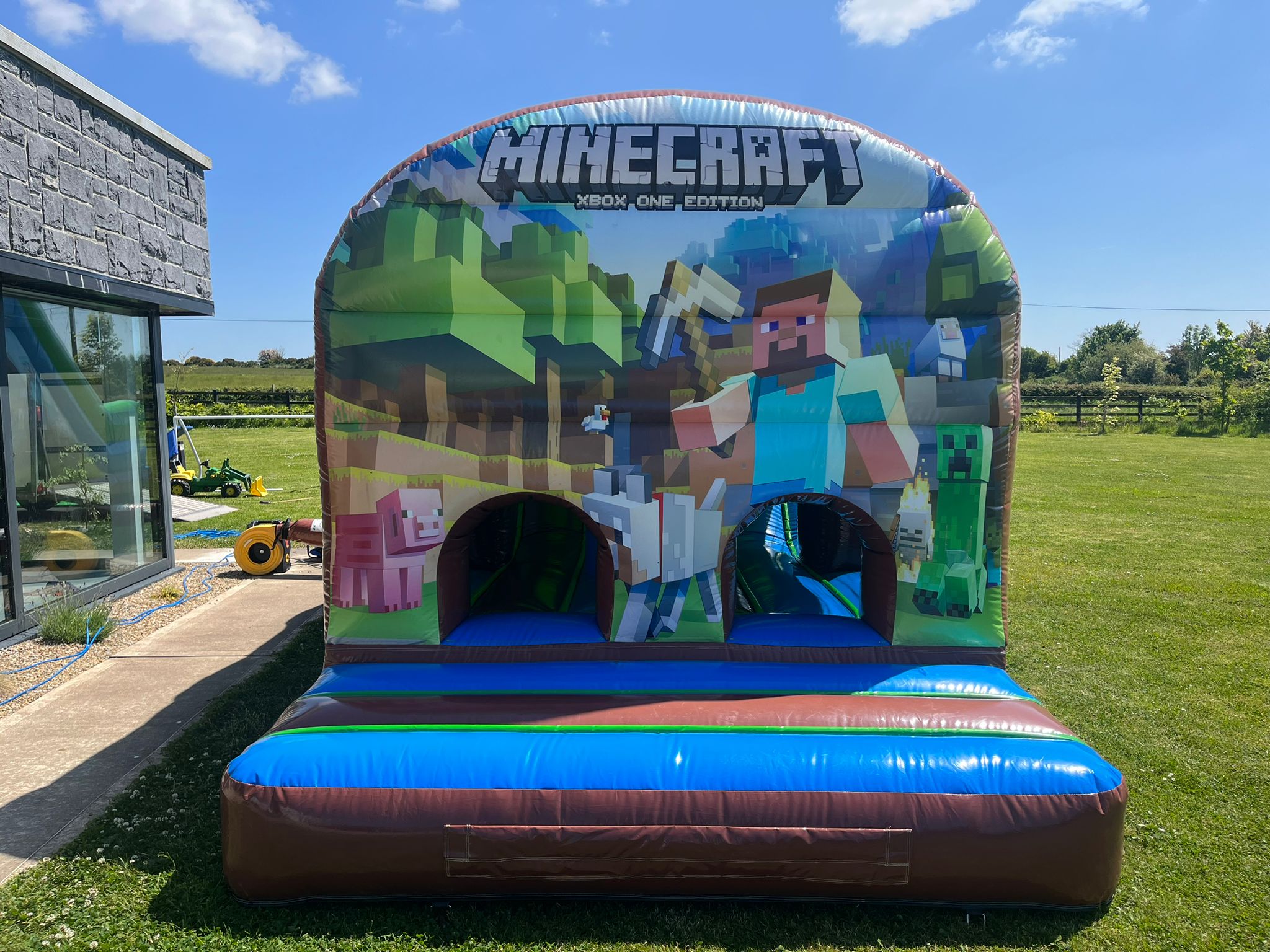 42ft Minecraft Obstacle Course - Bouncy Castle Hire in Mayo, Castlebar ...