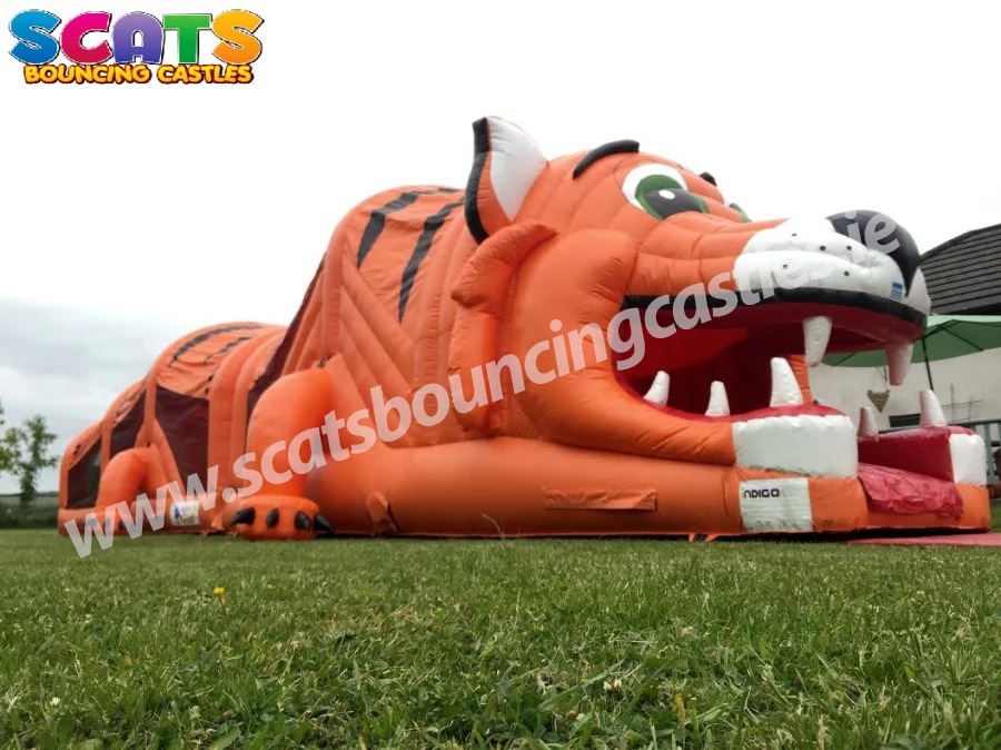Tiger Obstacle Course | Scats Bouncing Castles
