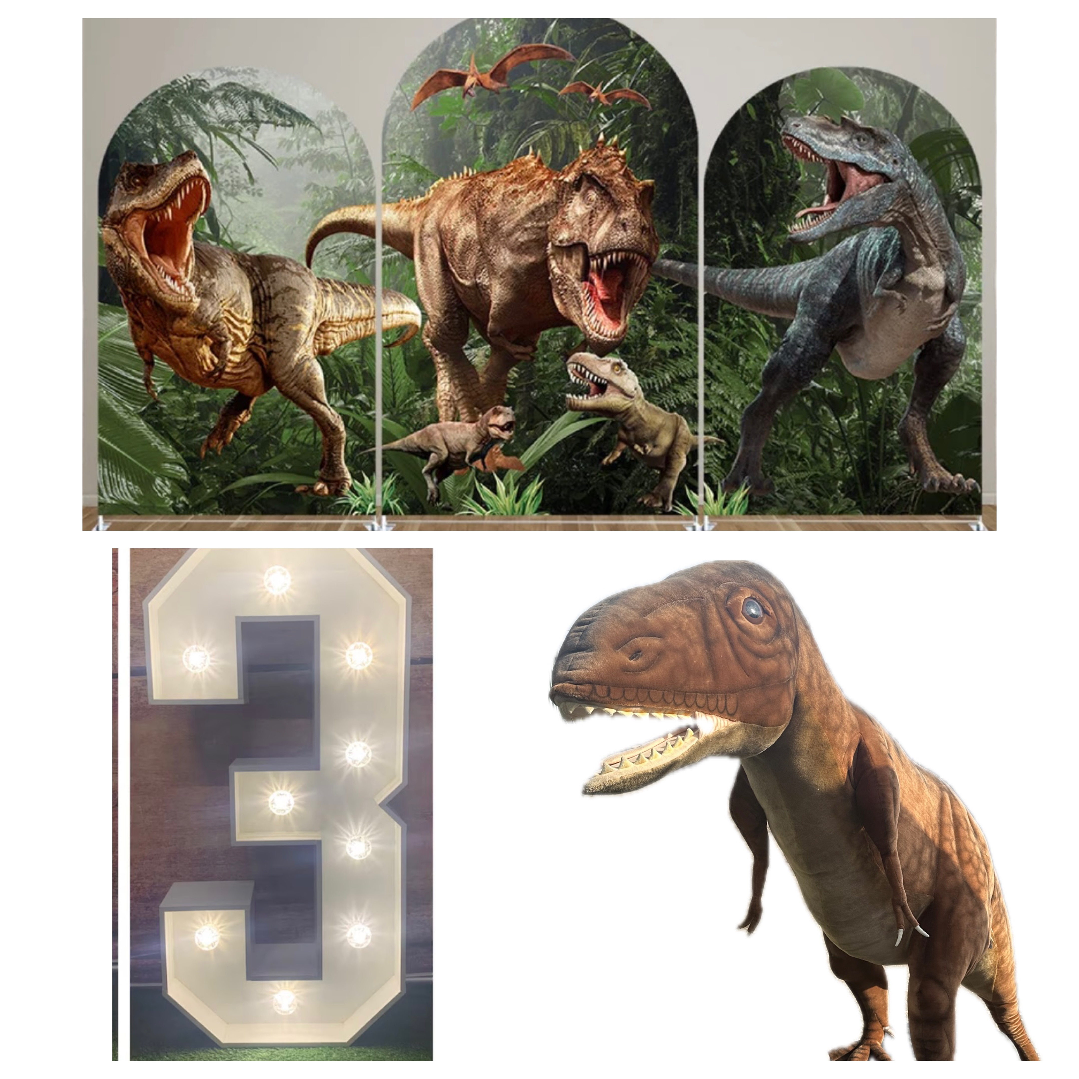 Dinosaur Package - Hire in Kent, London, Surrey and Essex | Superstar Event Hire
